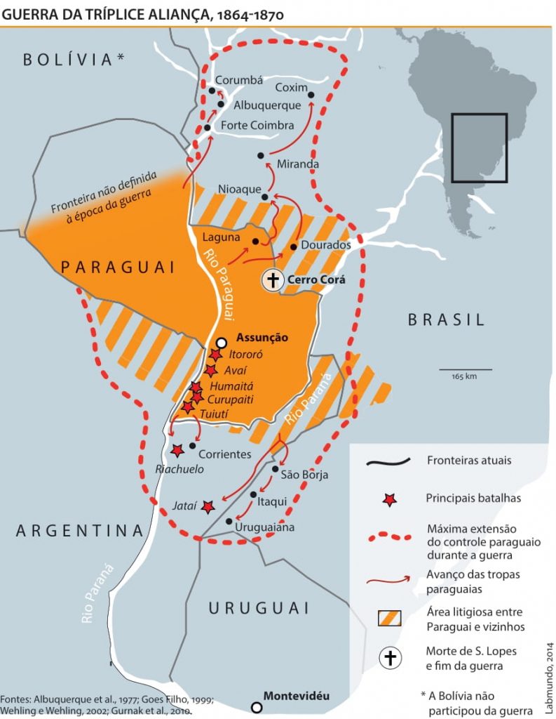 Guerra da tríplice aliança – Labmundo